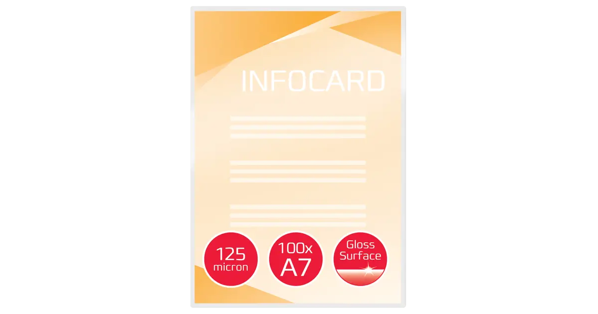 GBC Document™ Pouch Gloss A7 125 micron | GBC